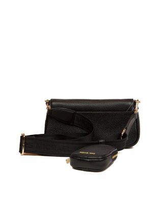 Michael Kors Womens Crossbody Bag Black Leather Crossbody-bags