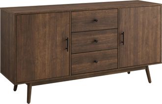 Crosley Furniture Lucas Sideboard, Holzwerkstoff, braun