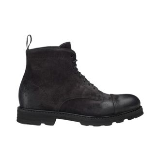 Doucal's Vintage-Effekt Wildleder-Stiefelette - - Shoes - Herren - Grau - 41 EU