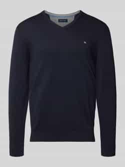 Christian Berg Strickpullover mit V-Ausschnitt