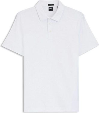 BOSS Poloshirt Palosh mit tonalem Logo, slim fit