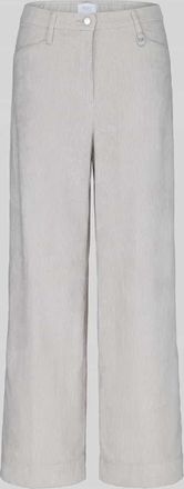 M.A.C Wide Leg Cordhose mit G&uuml;rtelschlaufen Modell Palazzo