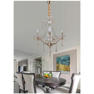 Trade Shop R&eacute;sum&eacute; 3 Bracci E14 Cristall Effect A60-3