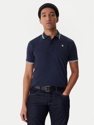 G-Star Poloshirt Dunda D17127-5864 Dunkelblau Regular Fit