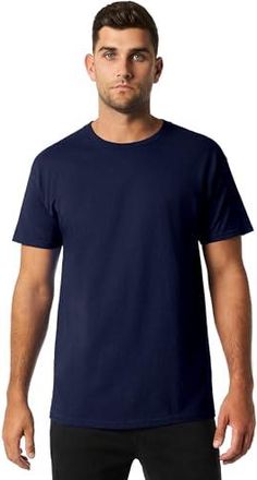 Gildan T-shirt pour homme 100 % coton Bleu bleu marine XXXXXL