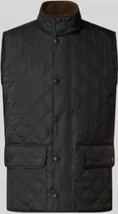 Barbour Slim Fit Weste mit Logo-Stitching Modell NEW LOWERDALE