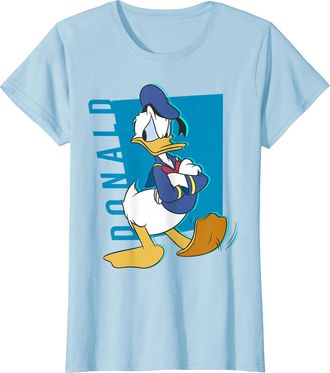 Disney Mickey und seine Freunde Donald Duck Pop-Art-Portr&auml;t T-Shirt