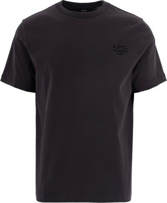 A.P.C. A.p.c., Homme, Tops, Noir, Taille: XL T-Chemises