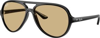 Ray-Ban unisex, Accessoires, Noir, Taille: 59 MM Cats 5000 Lunettes de soleil