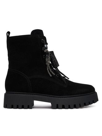 Guess Schn&uuml;rstiefeletten FLFFIZ SUE10 Schwarz