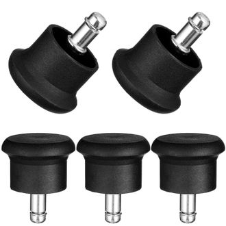 Angoily 5 St&uuml;ck 5 St&uuml;ck B&uuml;rostuhlgleiter aus Pu rutschfeste M&ouml;belgleiter f&uuml;r Teppich Hartb&ouml;den Bodenschutz Einfache Montage Stabiler Stuhlgleiter Ersatz f&uuml;r B