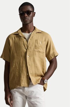 Polo Ralph Lauren Hemd 710966421502 Dunkelbeige Regular Fit