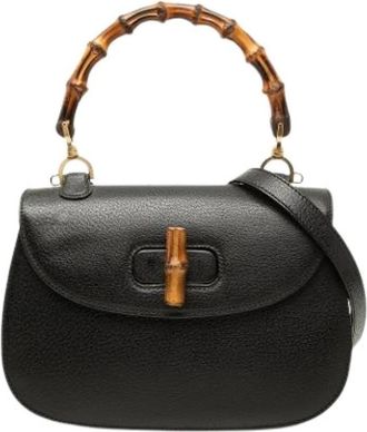 Gucci Pre-owned Bamboo Night - Femme - Pre-owned - Noir - Taille: ONE Size