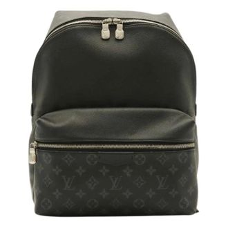 Louis Vuitton Pre-owned Discovery Monogram Eclipse Taiga Backpack - Femme - Pre-owned - Noir - Taille: ONE Size