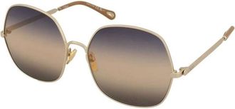 Chlo&eacute; Femme, Accessoires, Jaune, Taille: 60 MM Lunettes de soleil