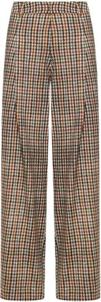 Pierre-Louis Mascia Femme, Pantalons, Multicolore, Taille: 36 FR Beatex Wide Pantalons