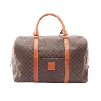 Celine Sac &agrave; main en toile enduite Macadam Pre-owned - Femme - Pre-owned - Brun - Taille: ONE Size