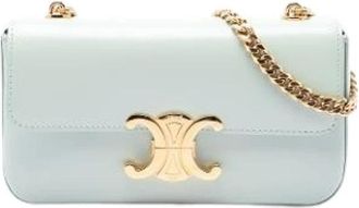 Celine Pre-owned Sac bandouli&egrave;re vintage &agrave; rabat - Femme - Pre-owned - Vert - Taille: ONE Size