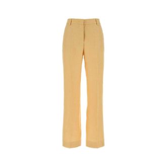 Max Mara Femme, Pantalons, Jaune, Taille: 34 FR Malizia Pant