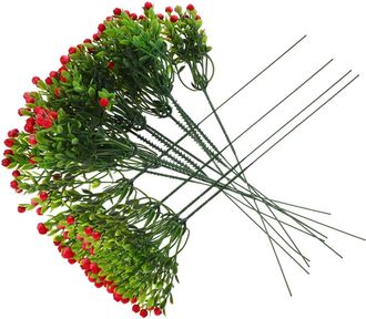 Cabilock Künstliche Schleierkraut Blumenstiele 12 Stück Simulation Blumenschmuck Kunstblumen Für Hochzeitsdeko Wohnzimmer Wohnzimmerdekoration Langlebig Und Re