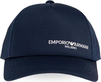 Emporio Armani Baseball Cap - - Accessories - unisex - Blau - ONE SIZE