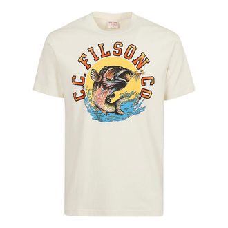 Filson Herren, Oberteile, Wei&szlig;, MGr&ouml;&szlig;e