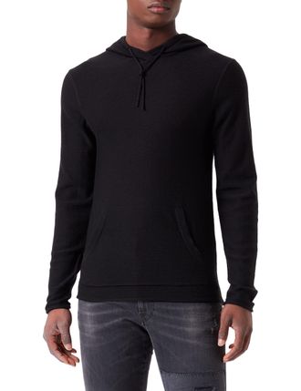 Replay Herren UK8509 Kapuzenpullover, 098 Black, S