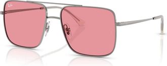 Ray-Ban unisex, Accessoires, Gris, Taille: 54 MM Ari Lunettes de soleil