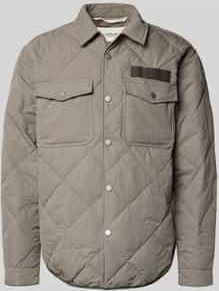 Replay Hemdjacke mit Kentkragen