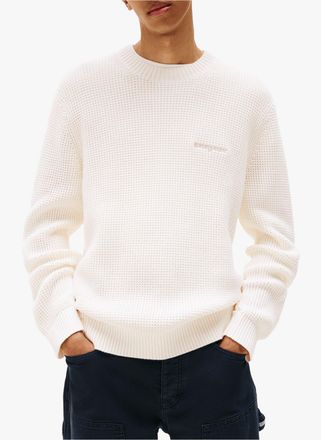 Tommy Hilfiger Pull en maille &eacute;paisse &agrave; logo brod&eacute;