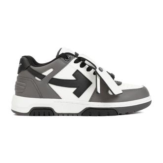 Off-white Homme, Chaussures, Noir, Taille: 40 EU Baskets en Cuir Gris Design &Eacute;l&eacute;gant