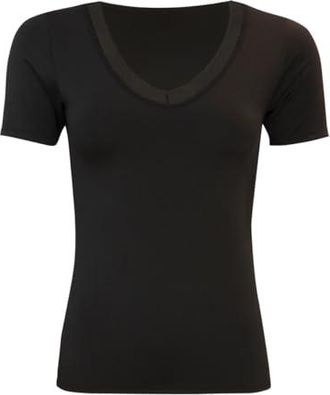 Ath&eacute;na Tee-Shirt Manches Courtes Femme Thermik Taille : 40/42 - Couleur : Noir
