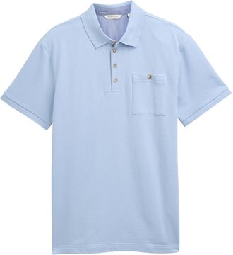 Tom Tailor Herren 1048096 Poloshirt, 21068 - Light Powder Blue, S EU