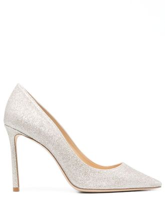 Jimmy Choo London Romy 100 Pumps - Nude