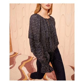 Ulla Johnson Blouse Cora Coton et Soie Ulla Johnson