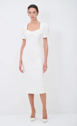 ADL Abendkleid Kurz&auml;rmeliges Midikleid