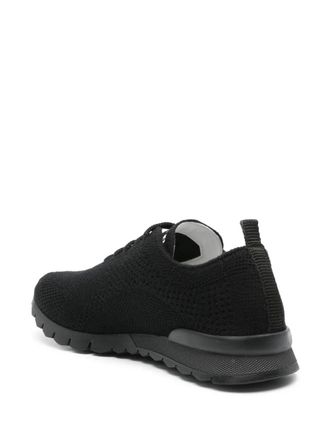 Kiton Mens Knitted Lace-Up Sneakers Aw25 M