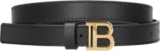 Balmain B Schnalle G&uuml;rtel - - Accessories - unisex - Schwarzk - 3XL