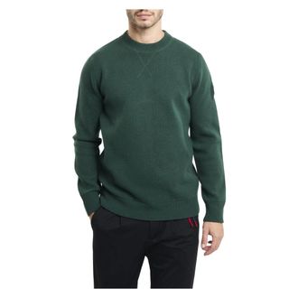 People of Shibuya Maglia girocollo - - Knitwear - Herren - Gr&uuml;n - L