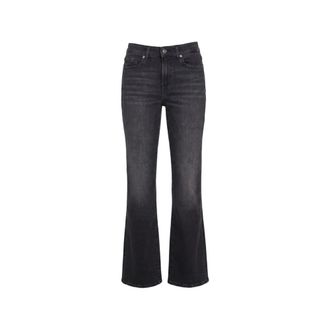 7 For All Mankind Femme, Jeans, Noir, Taille: W26 Jean flare
