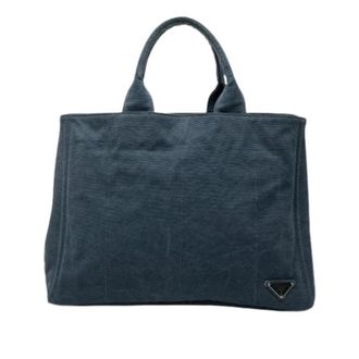 Prada Pre-owned Vintage Tote Bag - - Pre-owned - Damen - Blau - ONE SIZE