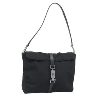 Gucci Sac bandouli&egrave;re vintage doccasion - Femme - Pre-owned - Noir - Taille: ONE Size