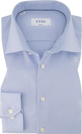 Eton Herren Hemd blau Slim Fit