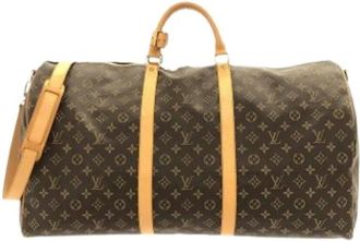 Louis Vuitton unisex, Pre-owned, Brun, Taille: ONE Size Sac Week-end en Toile Pre-owned
