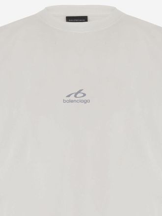 Balenciaga Mens T-Shirt Bodies Cotton White T-Shirts And Polos