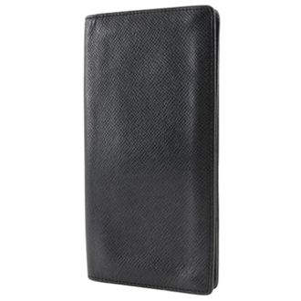Louis Vuitton Portefeuille long Pre-owned (&agrave; deux volets) - Homme - Pre-owned - Noir - Taille: ONE Size