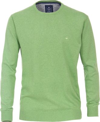 Redmond Herren Pullover mit Rundhals-Ausschnitt (500), Größe:5XL, Farbe:Grün (623)