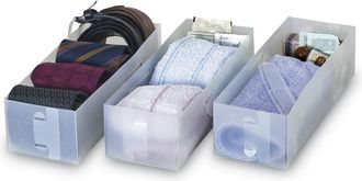 Domopak Living Set mit 3 kleinen Trennwänden