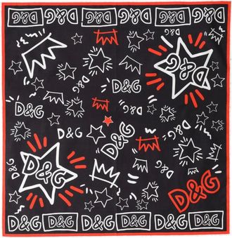 Dolce & Gabbana Homme, Accessoires, Multicolore, Taille: ONE Size Foulard