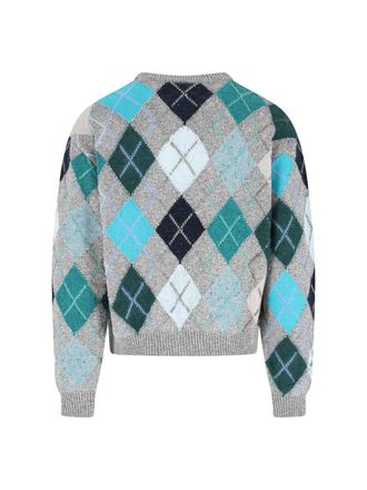 ERL Mens Sweaters Multicolour Wool